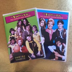 Media | Facts Of Life Season 1 2 Dvd Set | Poshmark